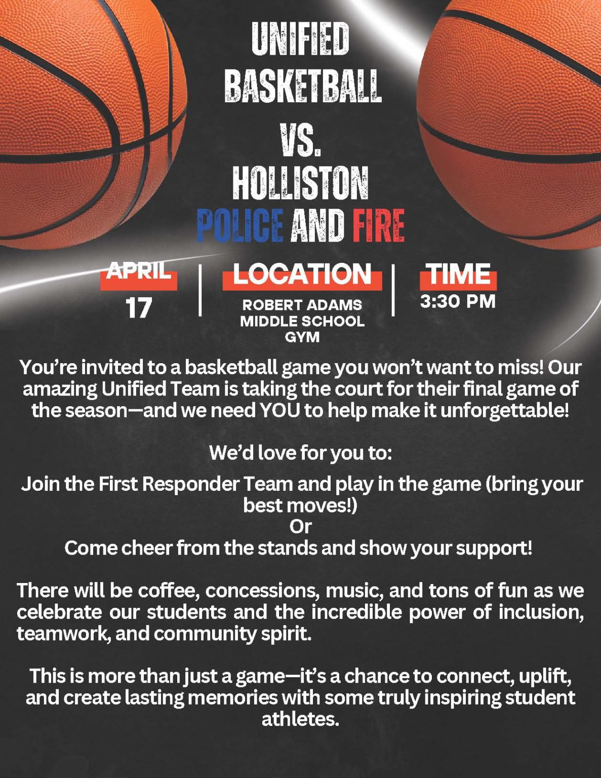 Unified Basketball!! – Holliston Reporter
