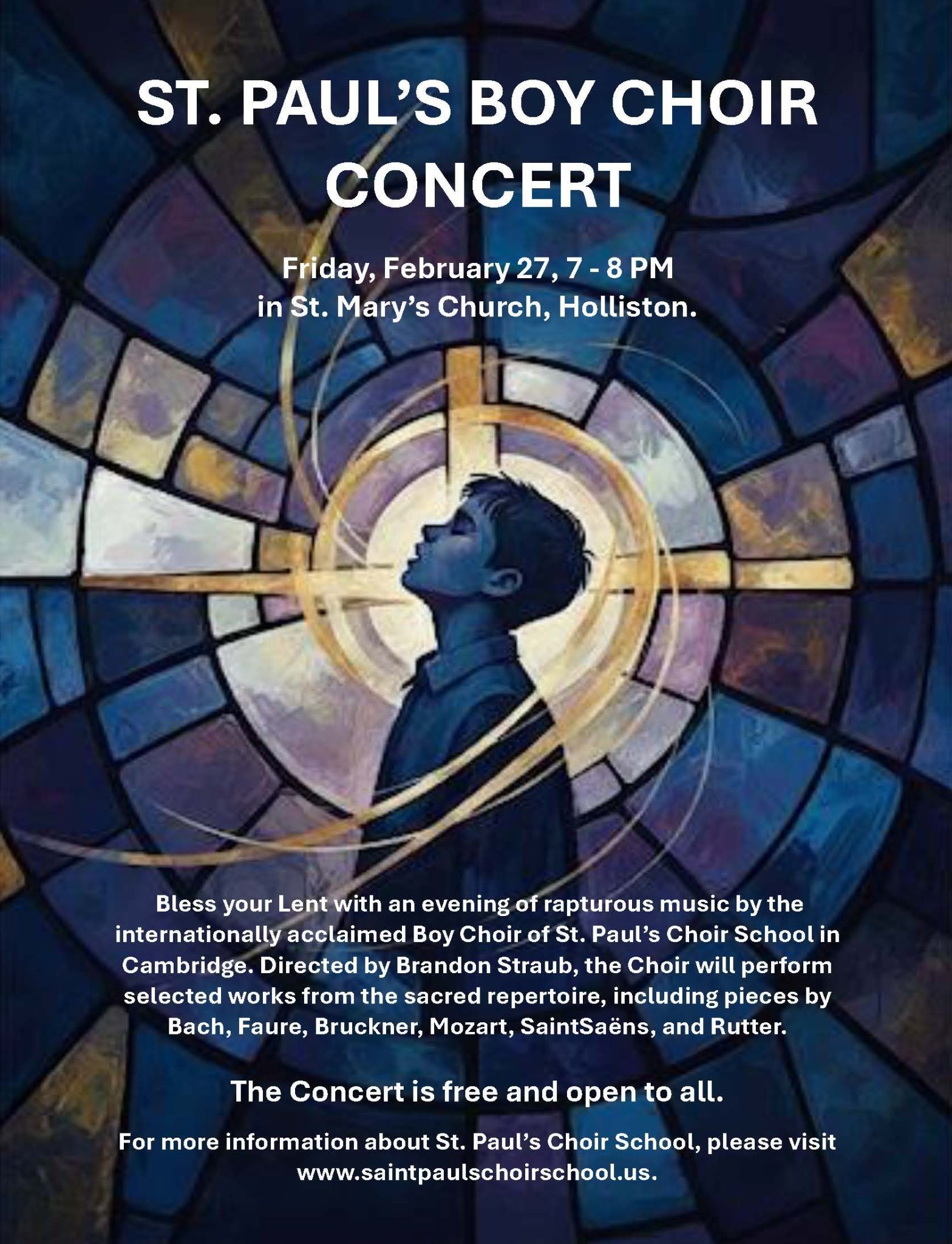 St. Paul’s Boy Choir Concert – Holliston Reporter